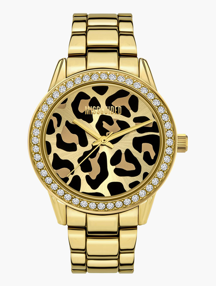 MyRunway | Shop Missguided Gold Leopard Watch for Women from MyRunway.co.za