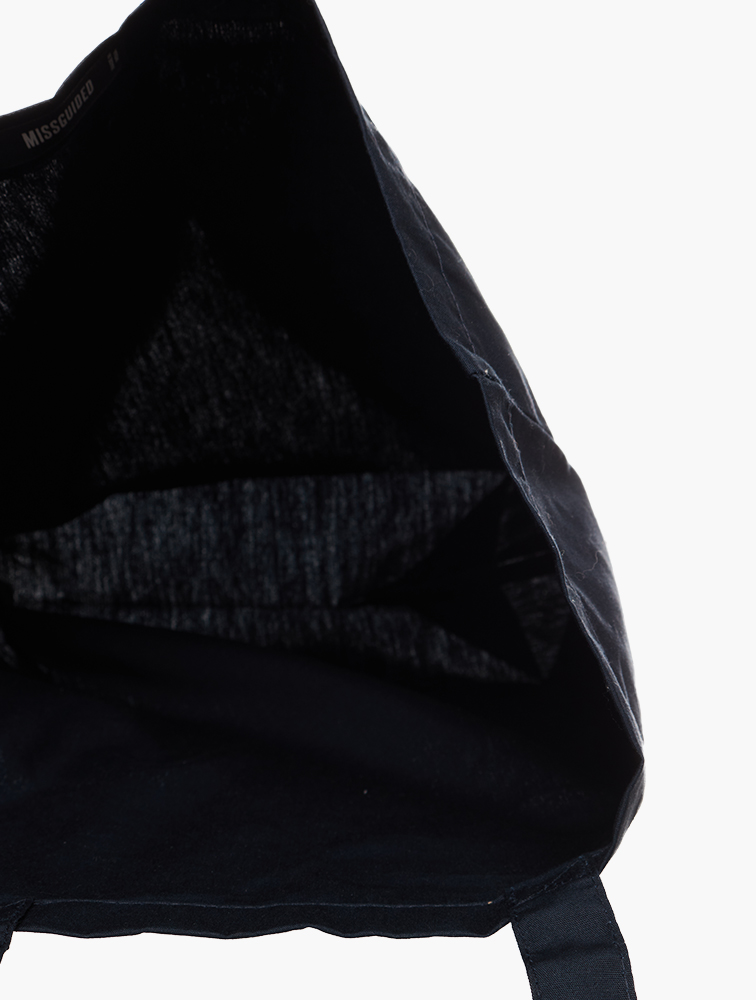 MyRunway | Shop Missguided Black Tote Bag for Women from MyRunway.co.za