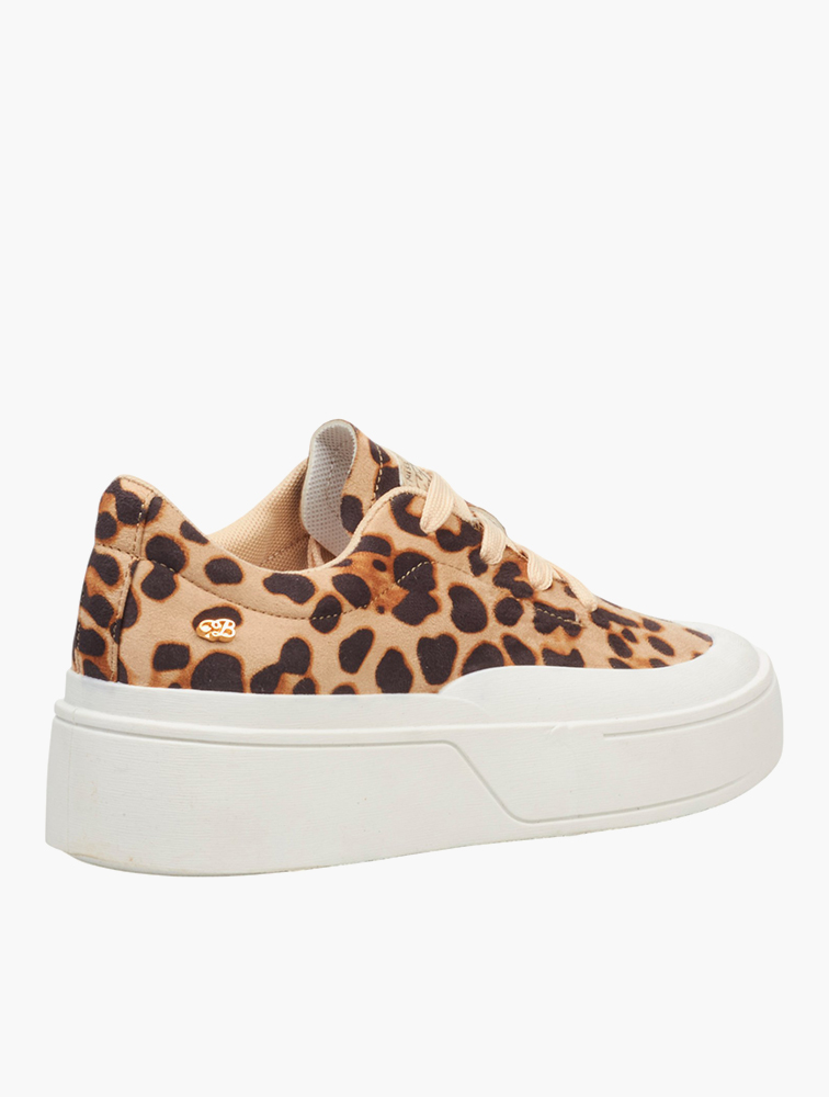 MyRunway | Shop Miss Black Multi Leopard Print Pilot 1 Sneakers for ...