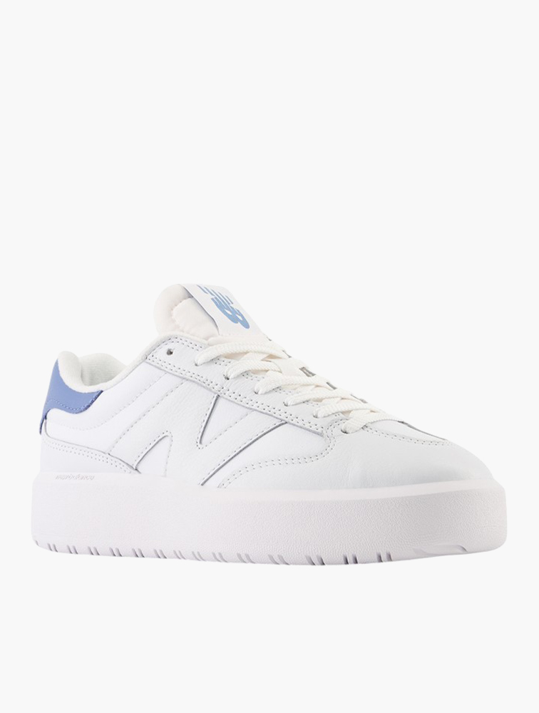 MyRunway | Shop New Balance White & Blue Ct302Cla Sneakers for Men from ...