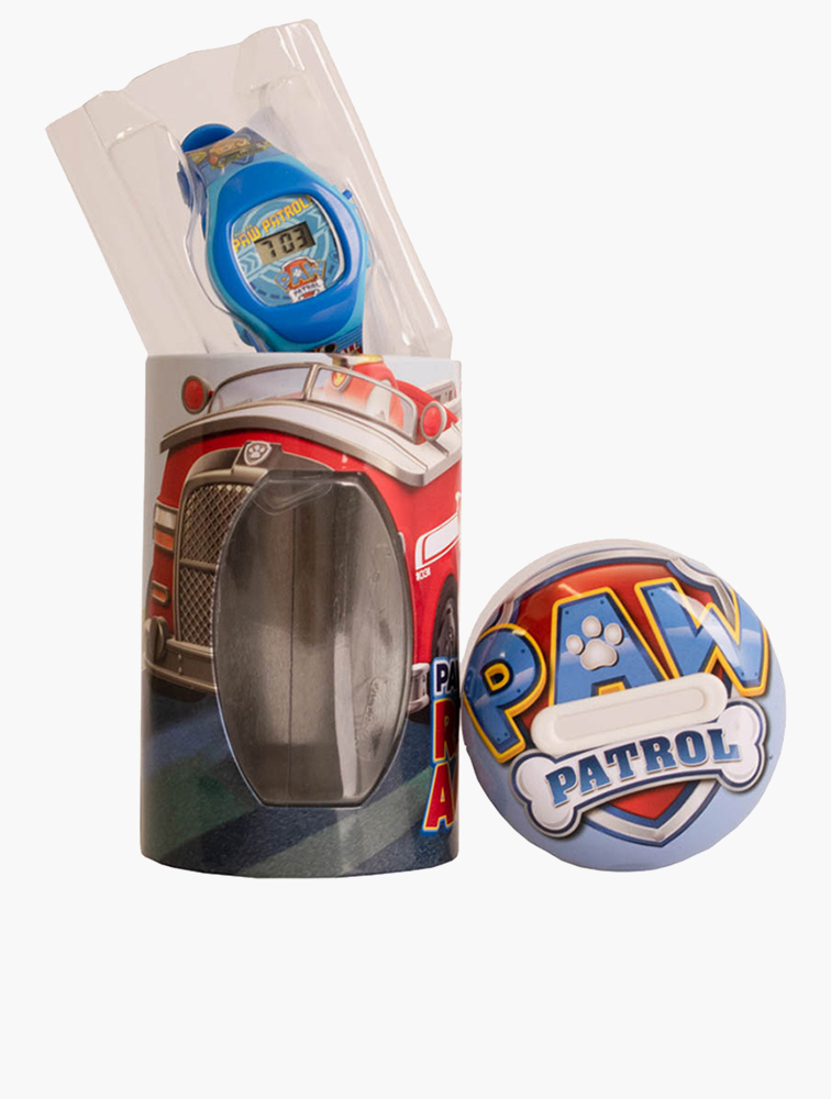 MyRunway | Shop Paw Patrol Boys Paw Patrol Blue Watch In A Tin Set for ...