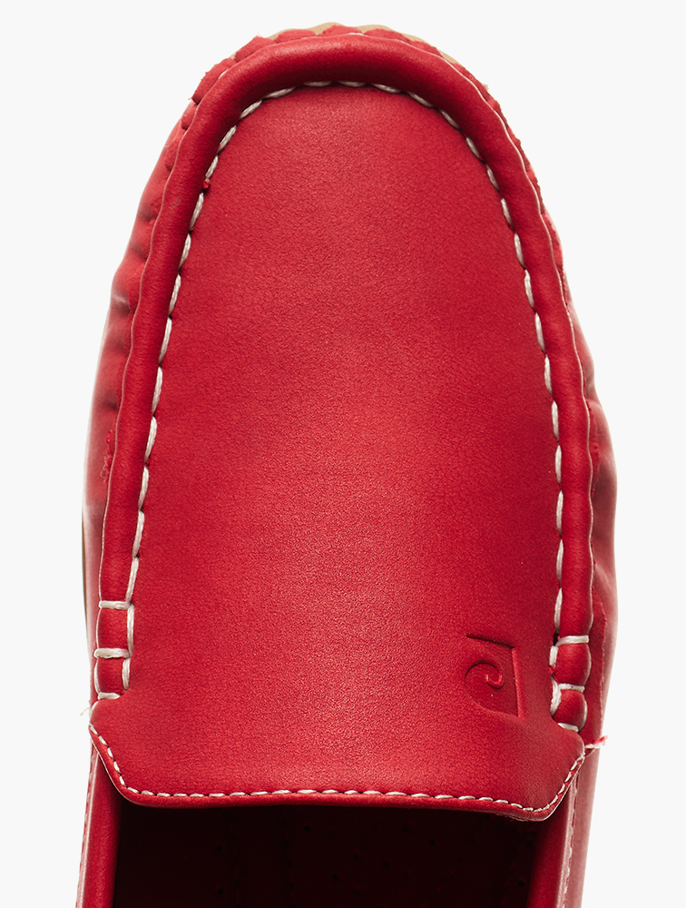 MyRunway | Shop Pierre Cardin Red Classic Moccasins for Women from ...