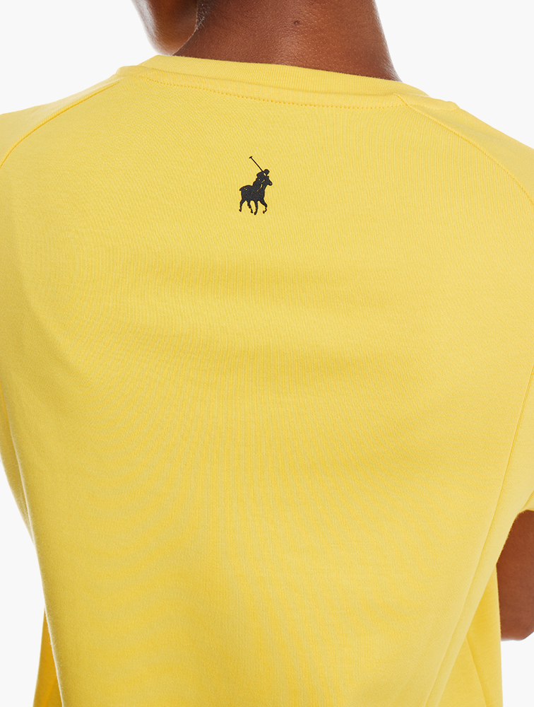 MyRunway | Shop Polo Yellow Zuri Short Sleeve Dress for Women from ...