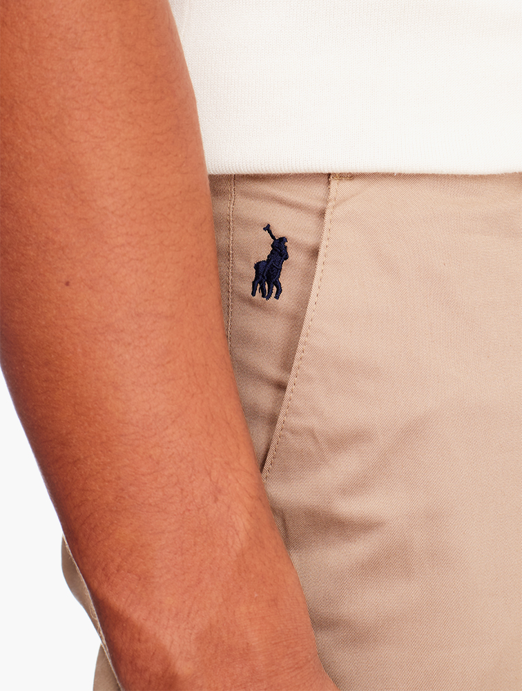 MyRunway | Shop Polo Taupe Essential Chino Shorts for Men from MyRunway ...