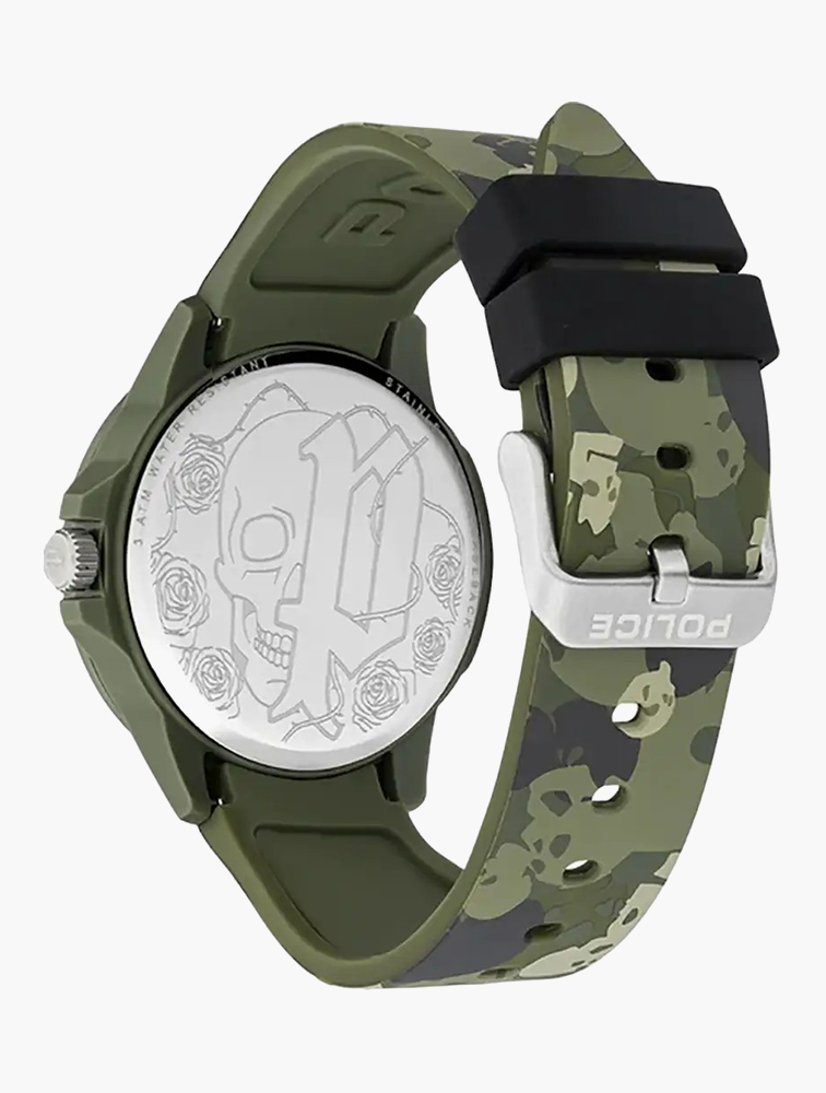 MyRunway | Shop Police Camo Sketch 3H Silicone Watch for Men from ...