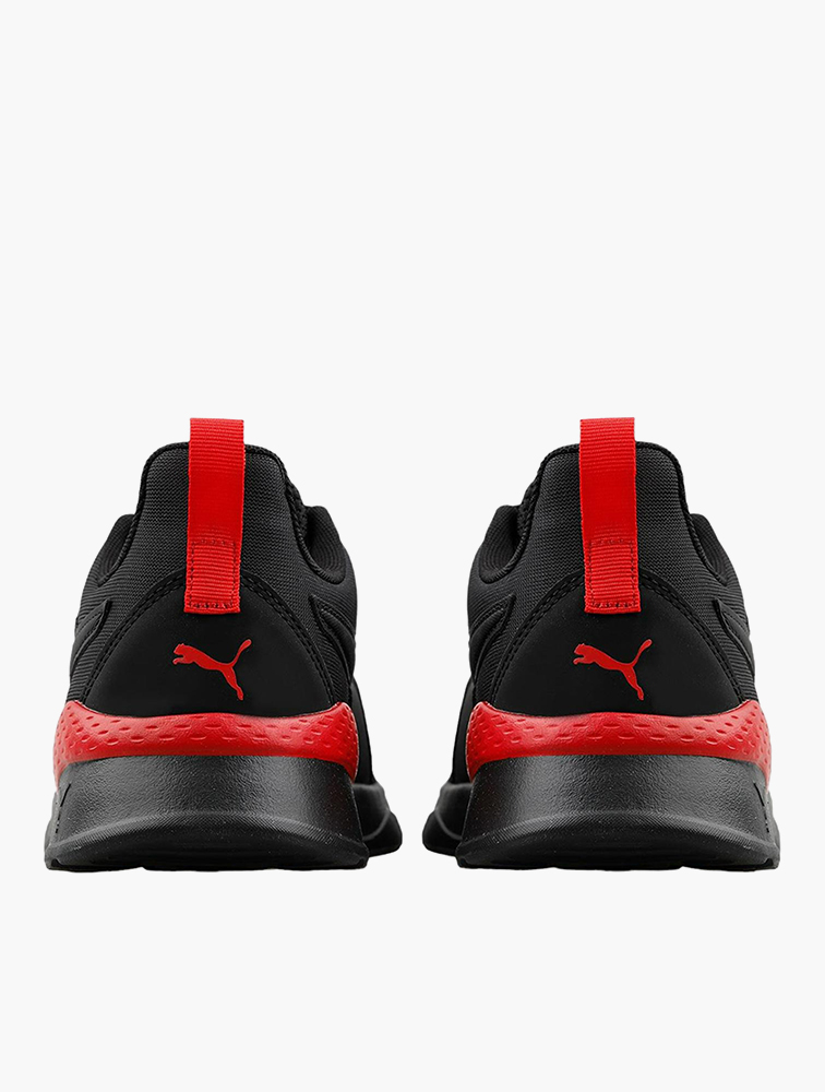 MyRunway | Shop PUMA Black & Red Anzarun Lite Trainers for Men from ...