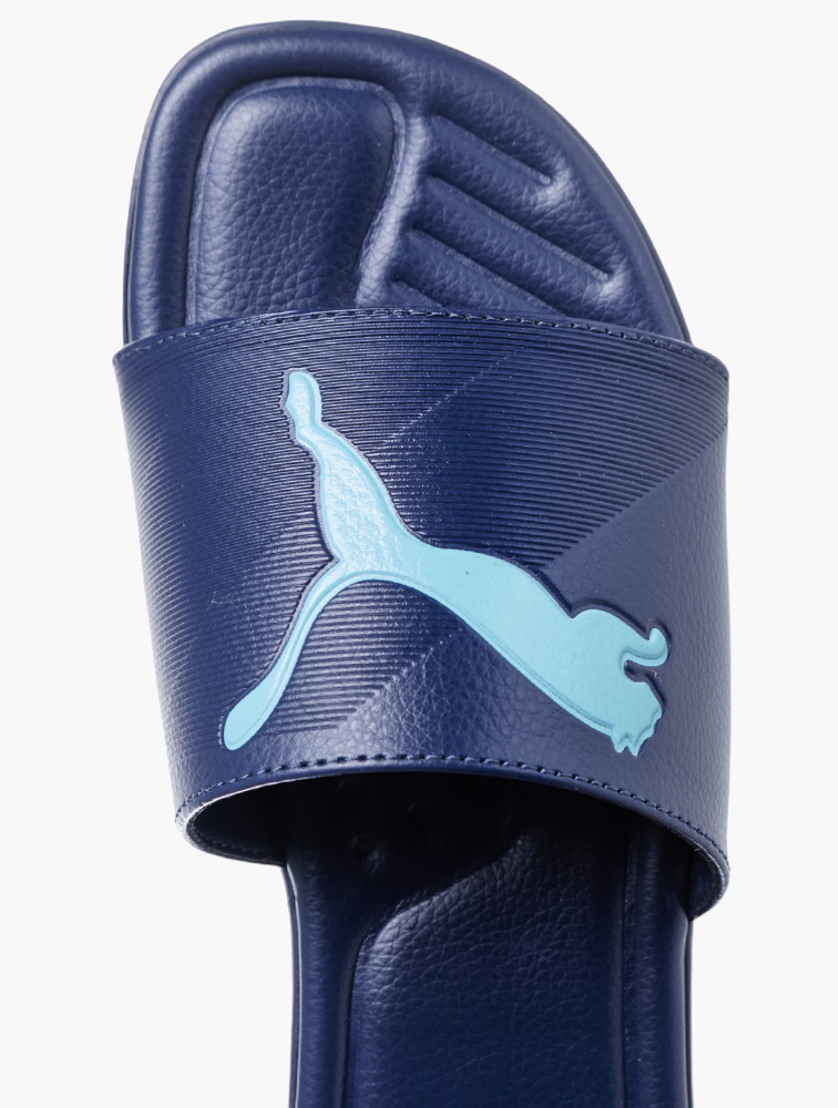 MyRunway | Shop PUMA Peacoat Streetcat Cat Embossed Slides for Men from ...