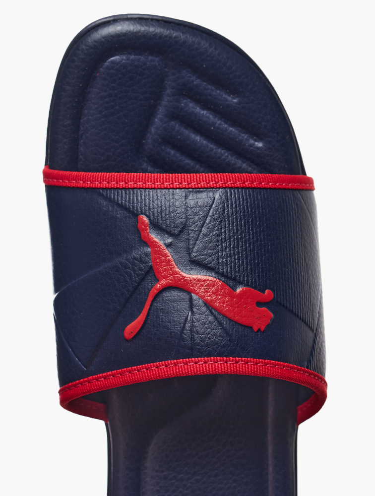 MyRunway | Shop PUMA Kids Black Streetcat Cat Embossed Facet PS Slide ...