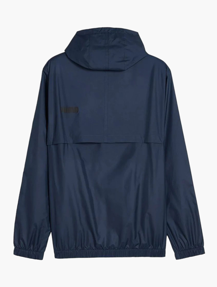 MyRunway | Shop PUMA Club Navy Essentials Solid Regular Fit Windbreaker ...