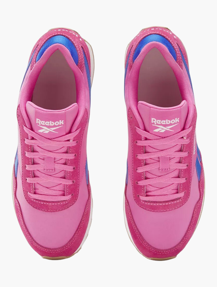 MyRunway | Shop Reebok Passion Pink & Optimum Blue Glide Low Top ...