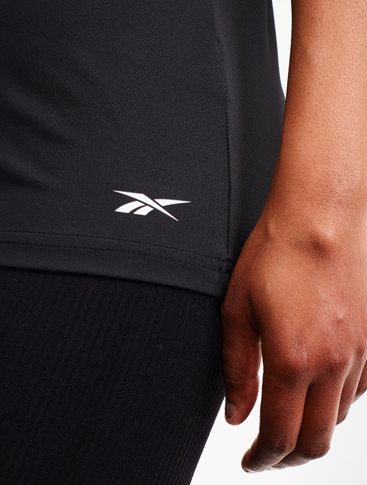 MyRunway | Shop Reebok Black Classic Short Sleeve Tee for Women from ...