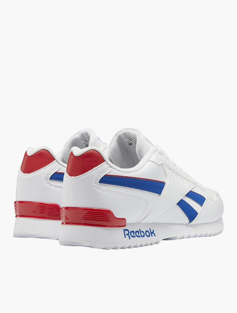 MyRunway | Shop Reebok White, Vector Blue & Red Royal Glide Sneakers ...