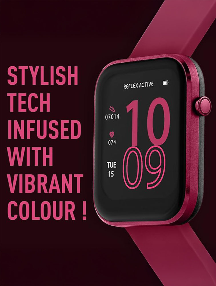MyRunway | Shop Reflex Active Berry Series 12 Reflex Active Smart Watch ...