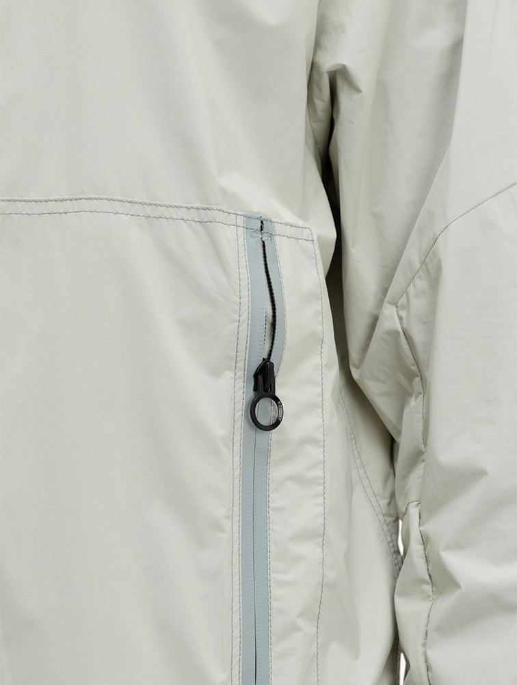 MyRunway | Shop Replay Light Grey Lightweight Windbreaker Jacket for ...