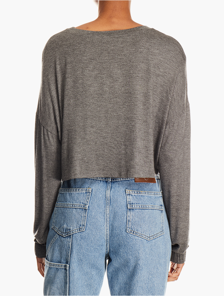 MyRunway | Shop RFO Grey Basic top for Women from MyRunway.co.za