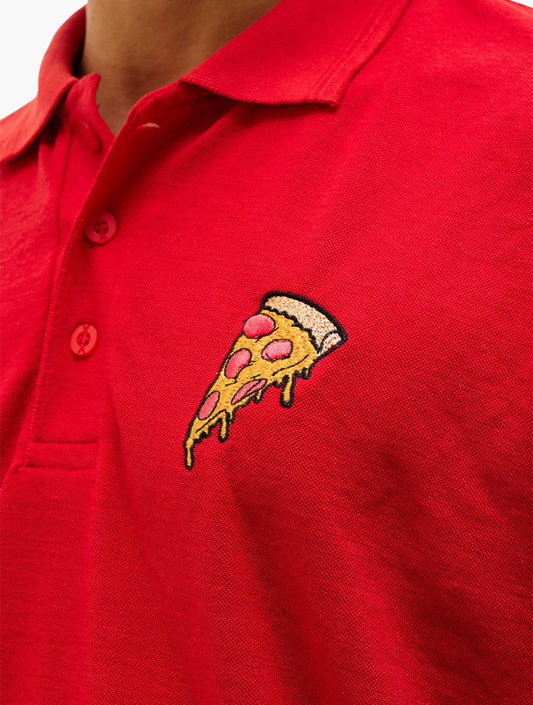 MyRunway | Shop RFO Red Short Sleeve Golfer for Men from MyRunway.co.za