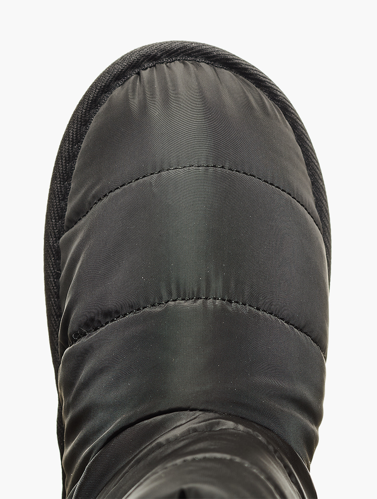 MyRunway | Shop RFO Black Slip-On Padded Boots for Women from MyRunway ...