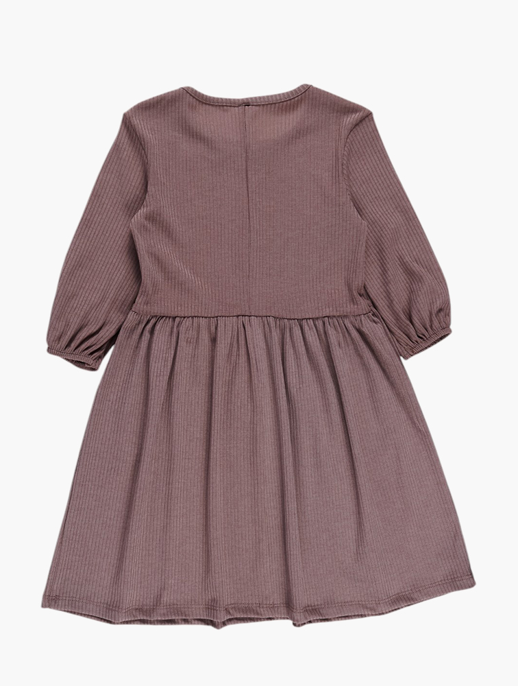 MyRunway | Shop RFO Taupe Crew Neck A-Line Dress for Kids from MyRunway ...