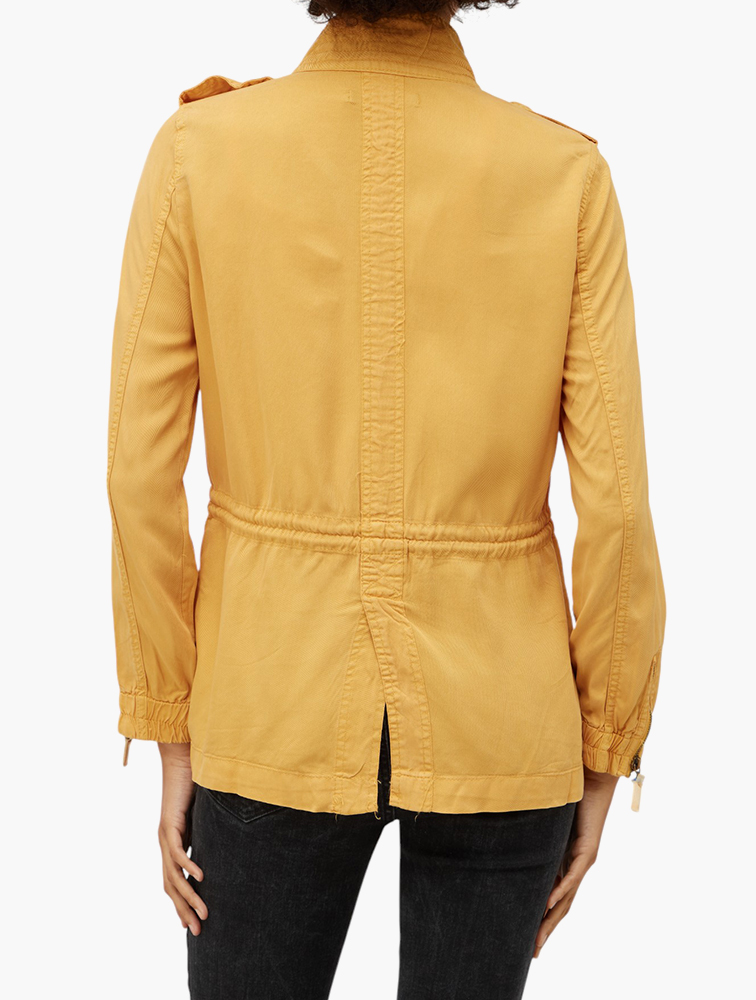 MyRunway | Shop RFO Beige Long Sleeve Utility Jacket for Women from ...