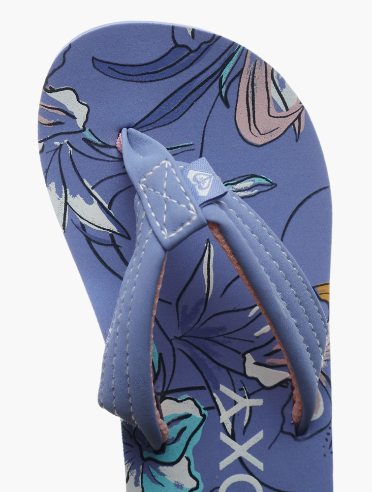 MyRunway | Shop Roxy Girls Kids Baha Blue Vista Loreto Flip-Flops for ...