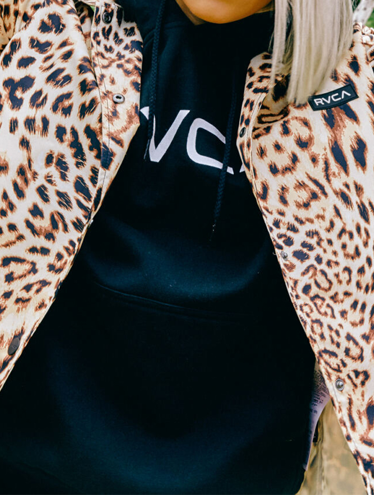 MyRunway | Shop RVCA Light Brown Elemental Coaches Jacket for Women ...