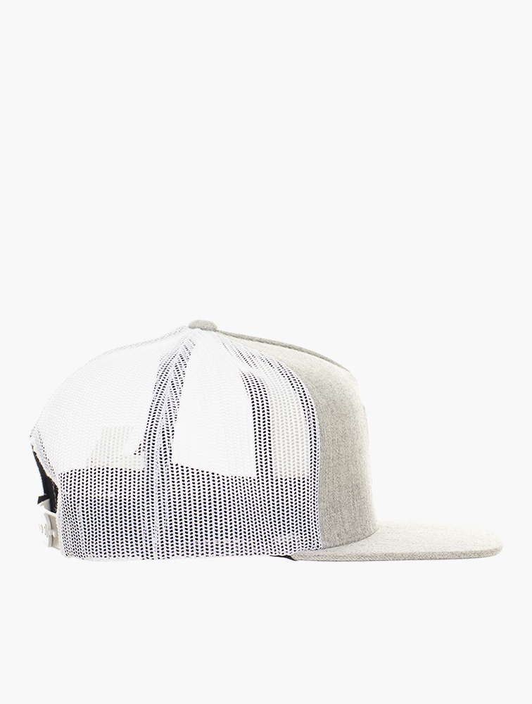 MyRunway | Shop RVCA Grey Embroidered Baseball Cap for Men from ...