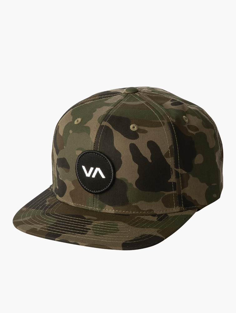 MyRunway | Shop RVCA Camo VA Patch Snapback Hat for Men from MyRunway.co.za