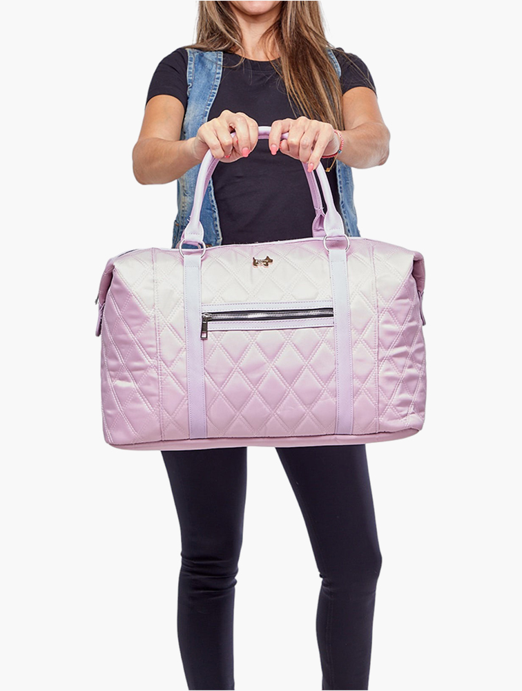 MyRunway | Shop Scotty Bags & Co. Blush Pink The Enkulu Large Overnight ...