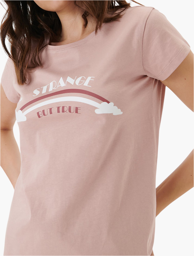 MyRunway | Shop Sinsay Pastel Pink & Multi Cotton Pyjama Set for Women ...