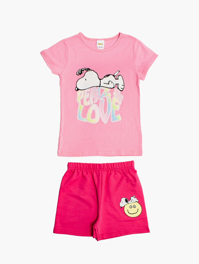 MyRunway | Shop Snoopy Snoopy Graphic Top & Shorts Set for Kids from ...