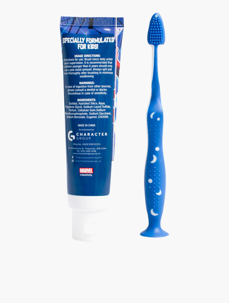 MyRunway | Shop Spider-Man Blue Spiderman Toothbrush & Toothpaste ...