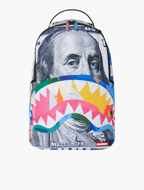 MyRunway | Shop Sprayground Painted Bill Backpack for Women & Men from ...