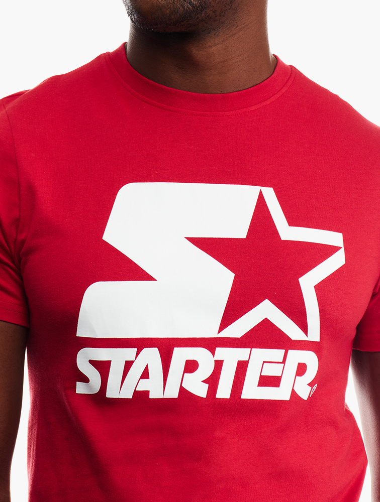 MyRunway | Shop Starter Red Core Logo Tee for Men from MyRunway.co.za