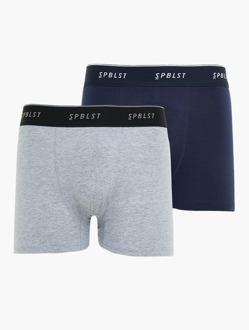 MyRunway | Shop Superbalist Label 2 Pack Tex Boxer Briefs Ttb - Navy ...