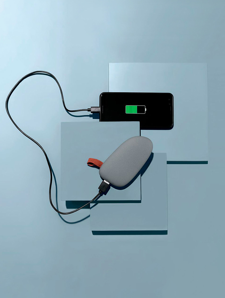 MyRunway | Shop Tchibo Stone Grey Power Bank for Women & Men from ...