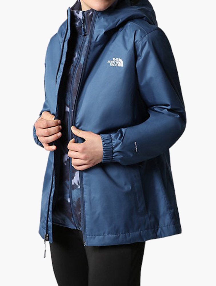 MyRunway | Shop The North Face Shady Blue & White Quest Jacket for ...