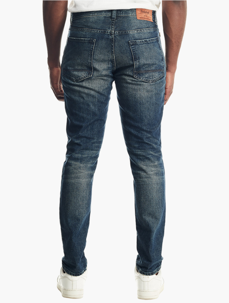 MyRunway | Shop Timberland Blue Dark Wash Sargent Lake Denim Jeans for ...