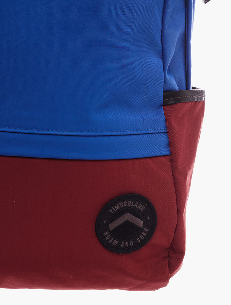 MyRunway | Shop Timberland Blue & Red Plecak Colorblock Backpack for ...