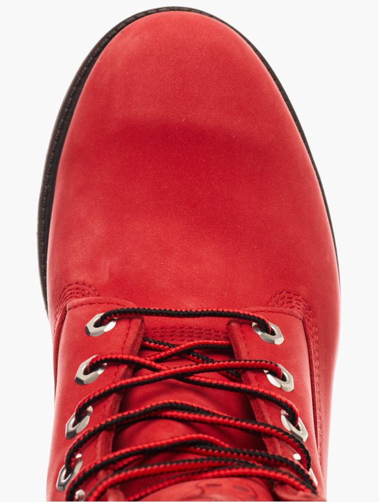 MyRunway | Shop Timberland Red 6 Inch Premium Chicago Bulls Boots for ...