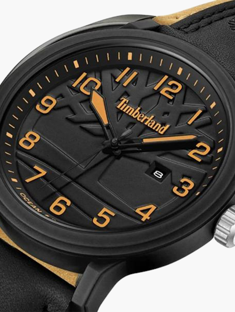 MyRunway | Shop Timberland Black Discoll Ocean Watch for Men from ...