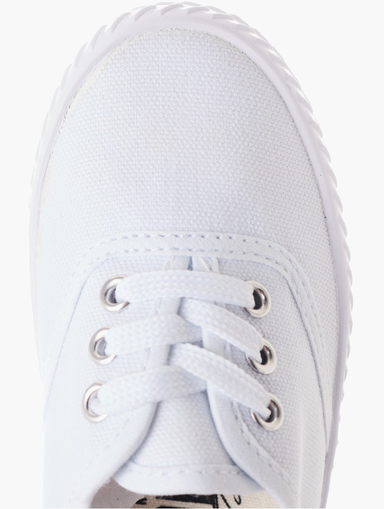 MyRunway | Shop Tomy Takkies White Canvas Lace-Up Sneakers for Kids ...