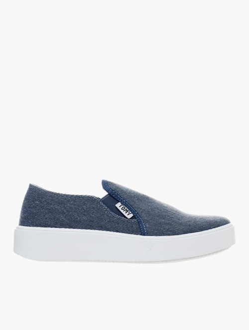 MyRunway | Shop Tomy Takkies Blue Myla Slip-On Shoes for Women from ...
