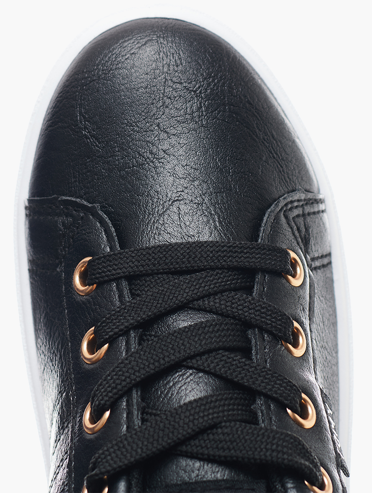 MyRunway | Shop Tomy Takkies Black Georgia Lace-Up Sneakers for Women ...