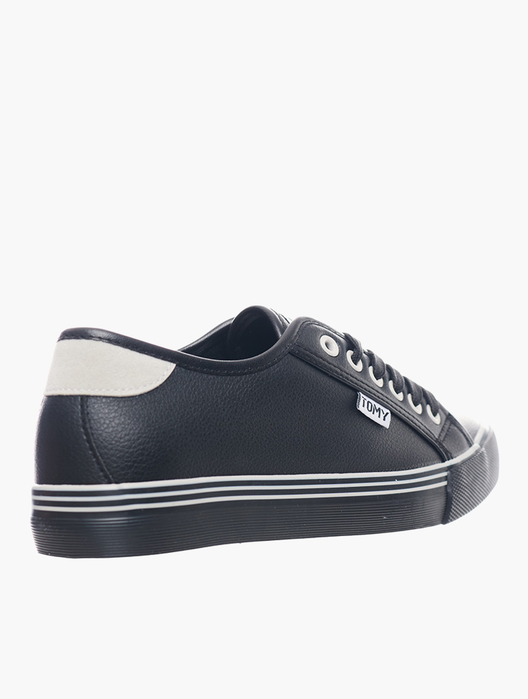 MyRunway | Shop Tomy Takkies Black Trinity Lace-up Sneakers for Women ...