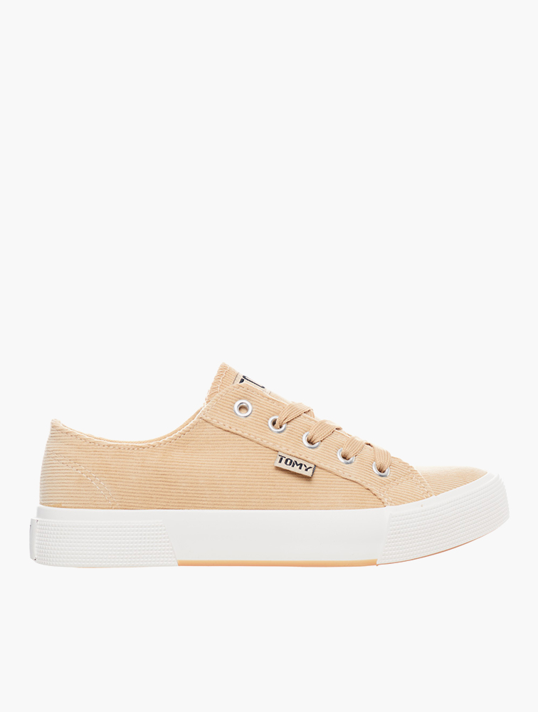 MyRunway | Shop Tomy Takkies Beige Kinsley Lace-up Sneakers for Women ...