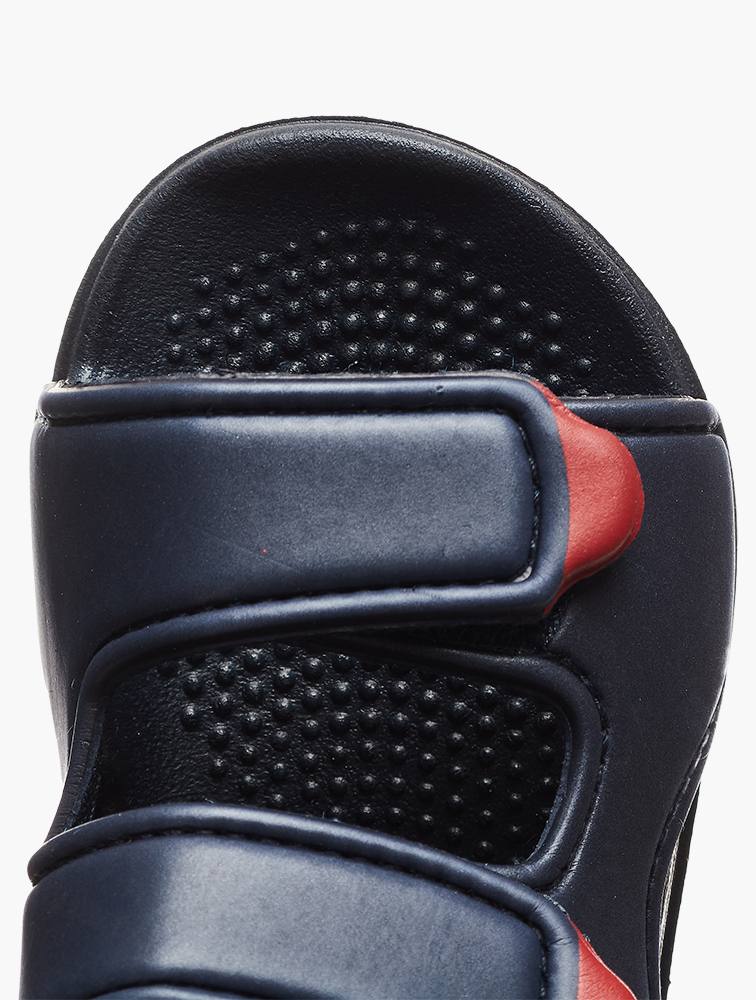 MyRunway | Shop TomTom Infants Navy & Red Open Toe Sandals for Kids ...