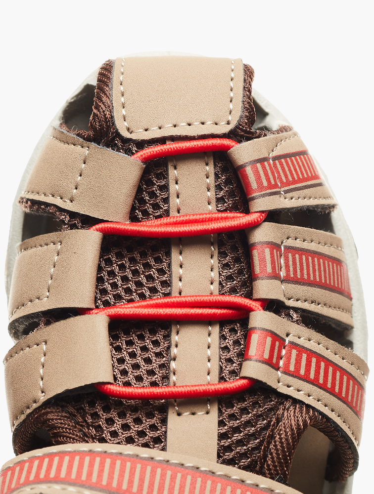 MyRunway | Shop TomTom Kids Taupe & Choc Strappy Sandals for Kids from ...