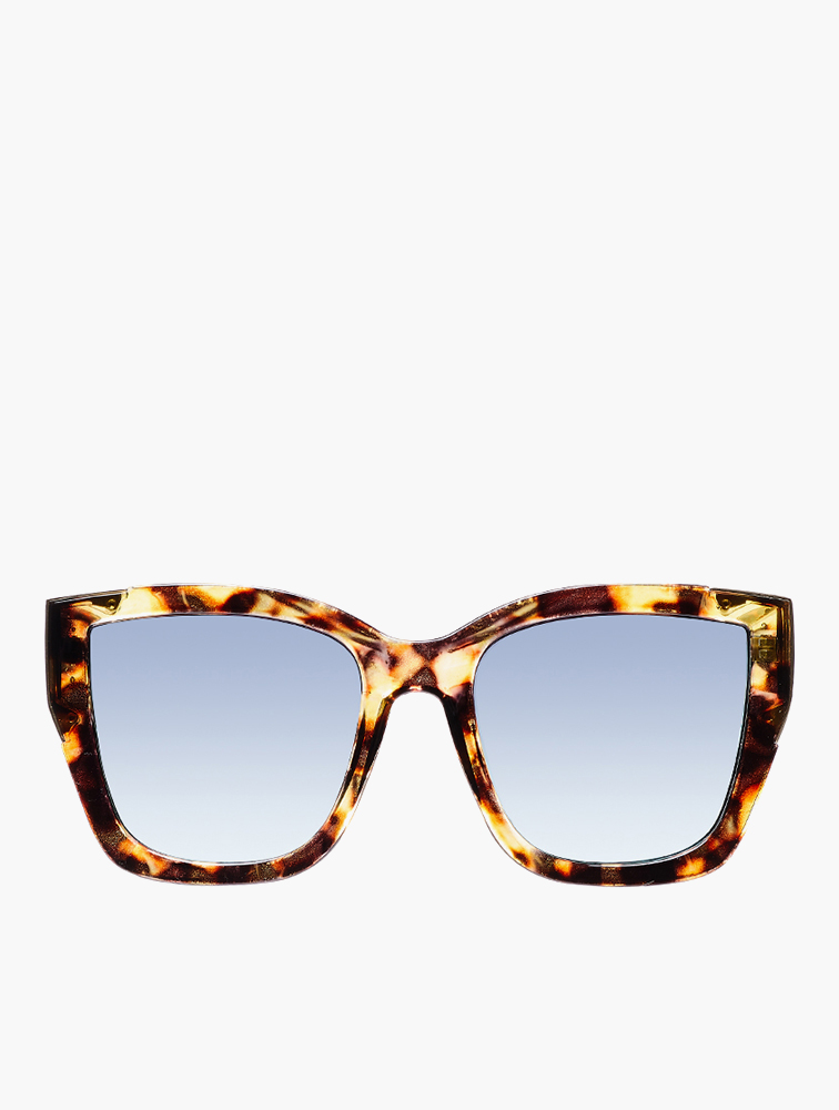 MyRunway | Shop TOPSHOP Grey Gradient Tortoise Shell Square Sunglasses ...