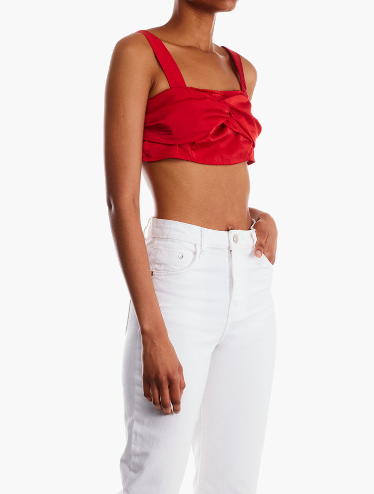 MyRunway | Shop UNIQUE21 Black Twist Front Thick Strap Top for Women ...