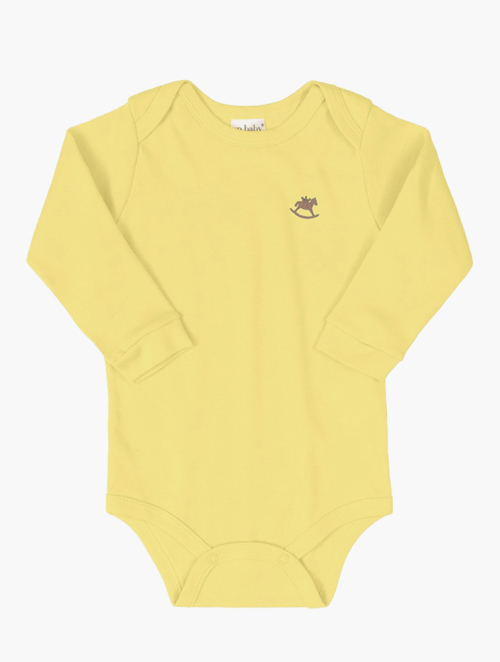 MyRunway | Shop UP Baby Baby long sleeve basic babygrow - yellow for ...